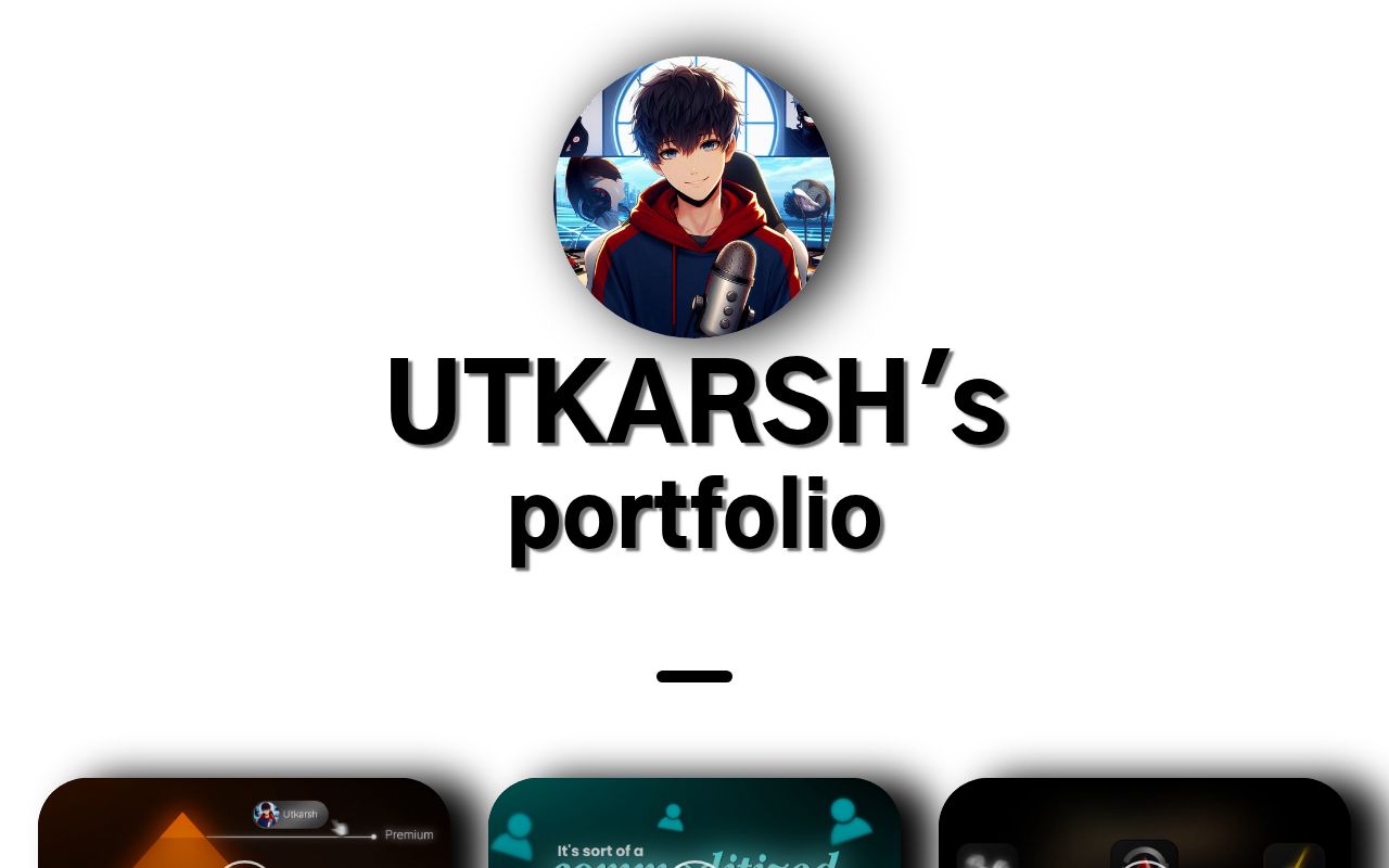 UTKARSH PORTFOLIO